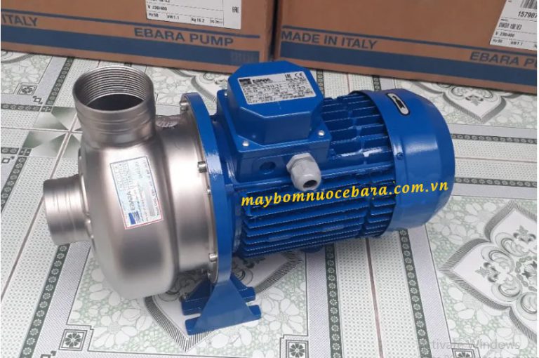 Máy bơm hút bùn Ebara DWO 150 (1.1kW-3pha) - Máy bơm nước Ebara Việt Nam